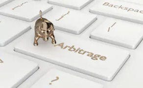 How to do arbitrage using stock and index options