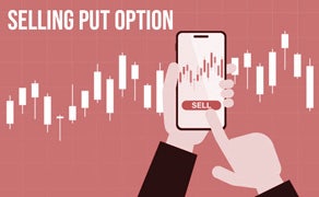 Learn what happens when a selling put option strategy is initiated.