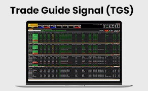 Know more about the features of trade guide signals.