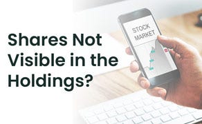 Why Are Purchased Shares Not Visible in The Holdings