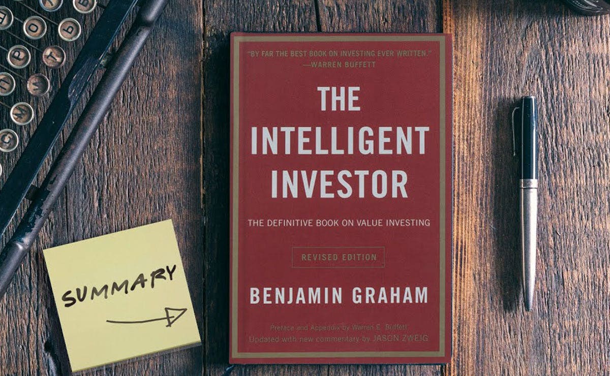 The Intelligent Investor Stock Book Summary and Review