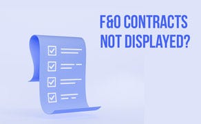 Why are F&O Contracts Not Displayed For a Particular Stock
