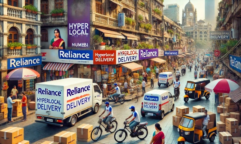 Reliance Retail Launches Hyperlocal Delivery in Mumbai and Navi Mumbai
