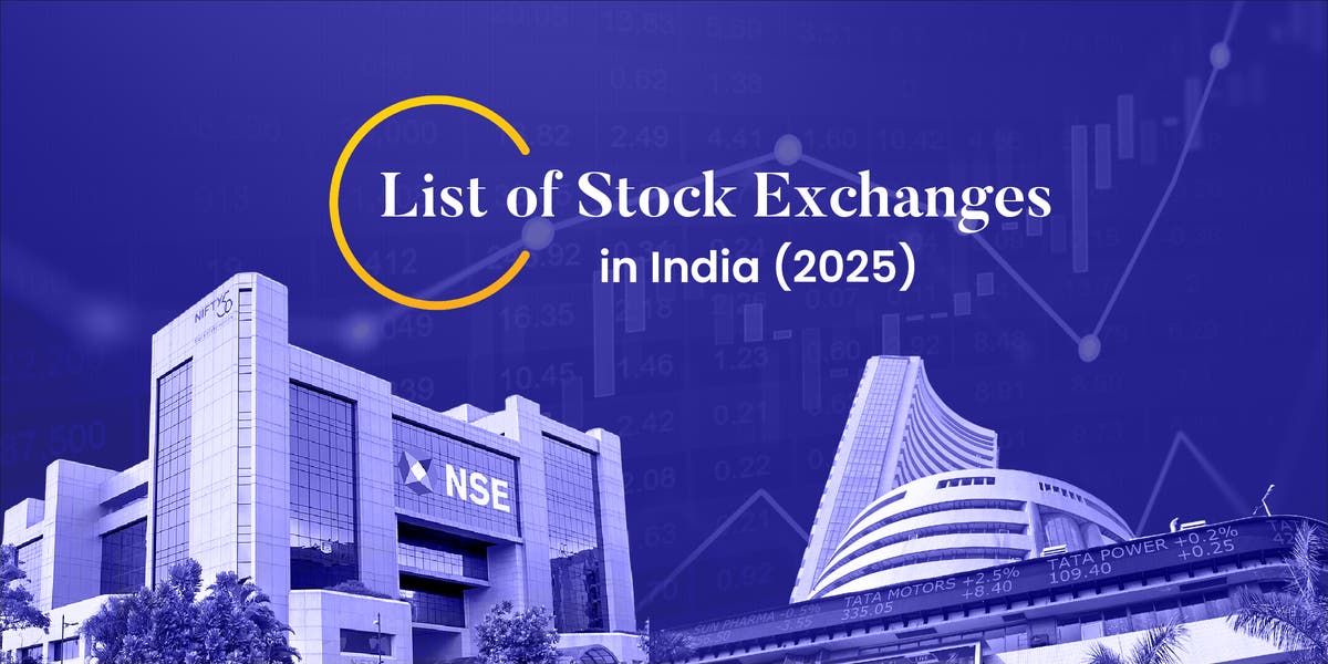 Top Stock Exchanges in India 2025: BSE, NSE, INX & More | Motilal Oswal